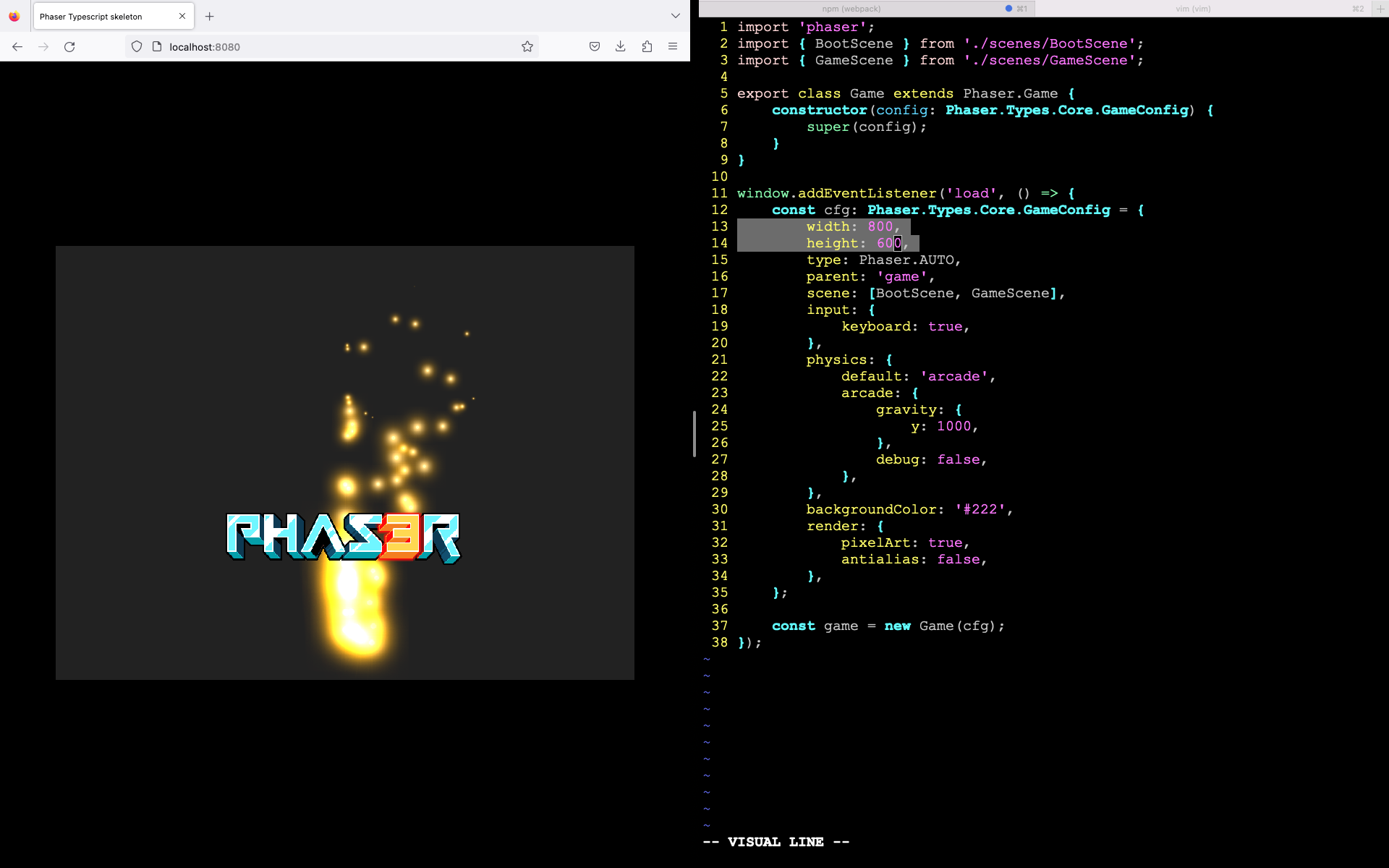 Como Criar Um Jogo Usando Phaser E Typescript Br 1383