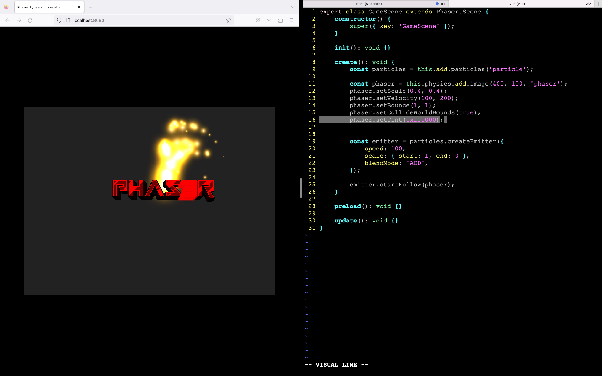 Como criar um jogo usando Phaser e TypeScript - codamos.com.br