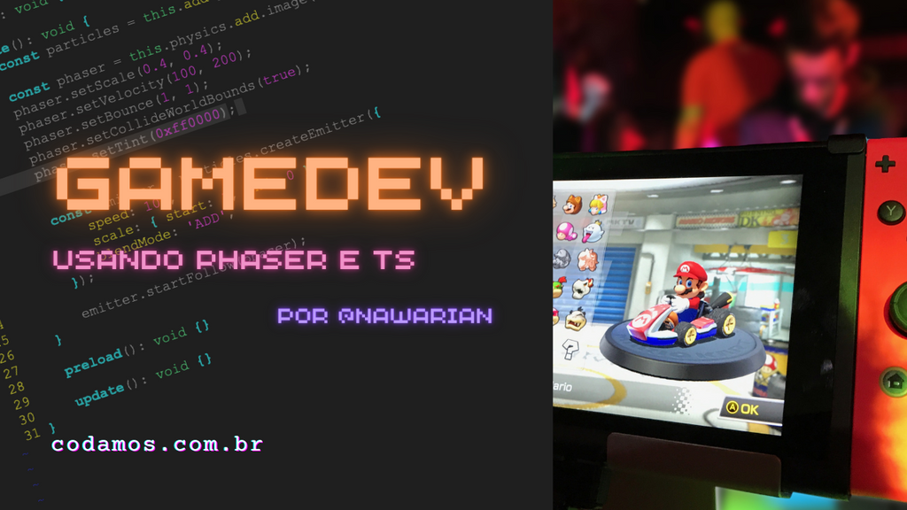 Como criar um jogo usando Phaser e TypeScript - codamos.com.br