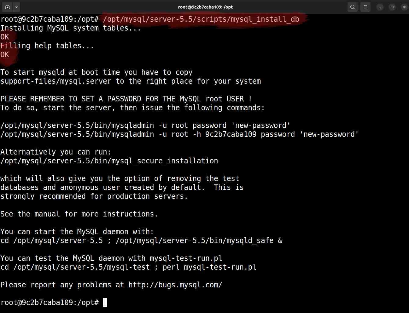 Como instalar o MySQL 5.5 no Ubuntu 22.04 LTS - codamos.com.br