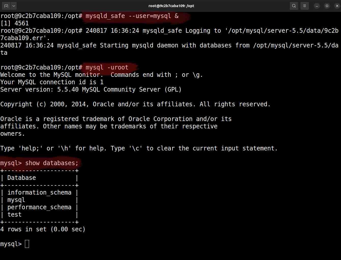 Como instalar o MySQL 5.5 no Ubuntu 22.04 LTS - codamos.com.br